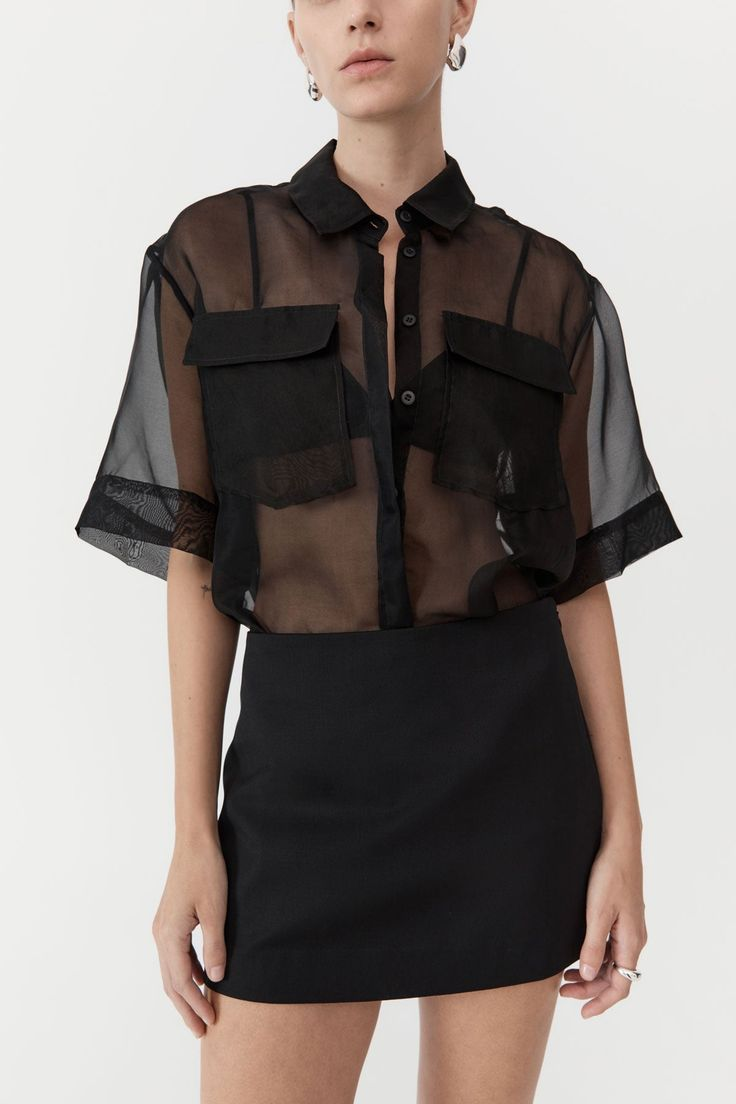 Sheer Madness: Rocking See-Through Fashion - Toptrends Guide