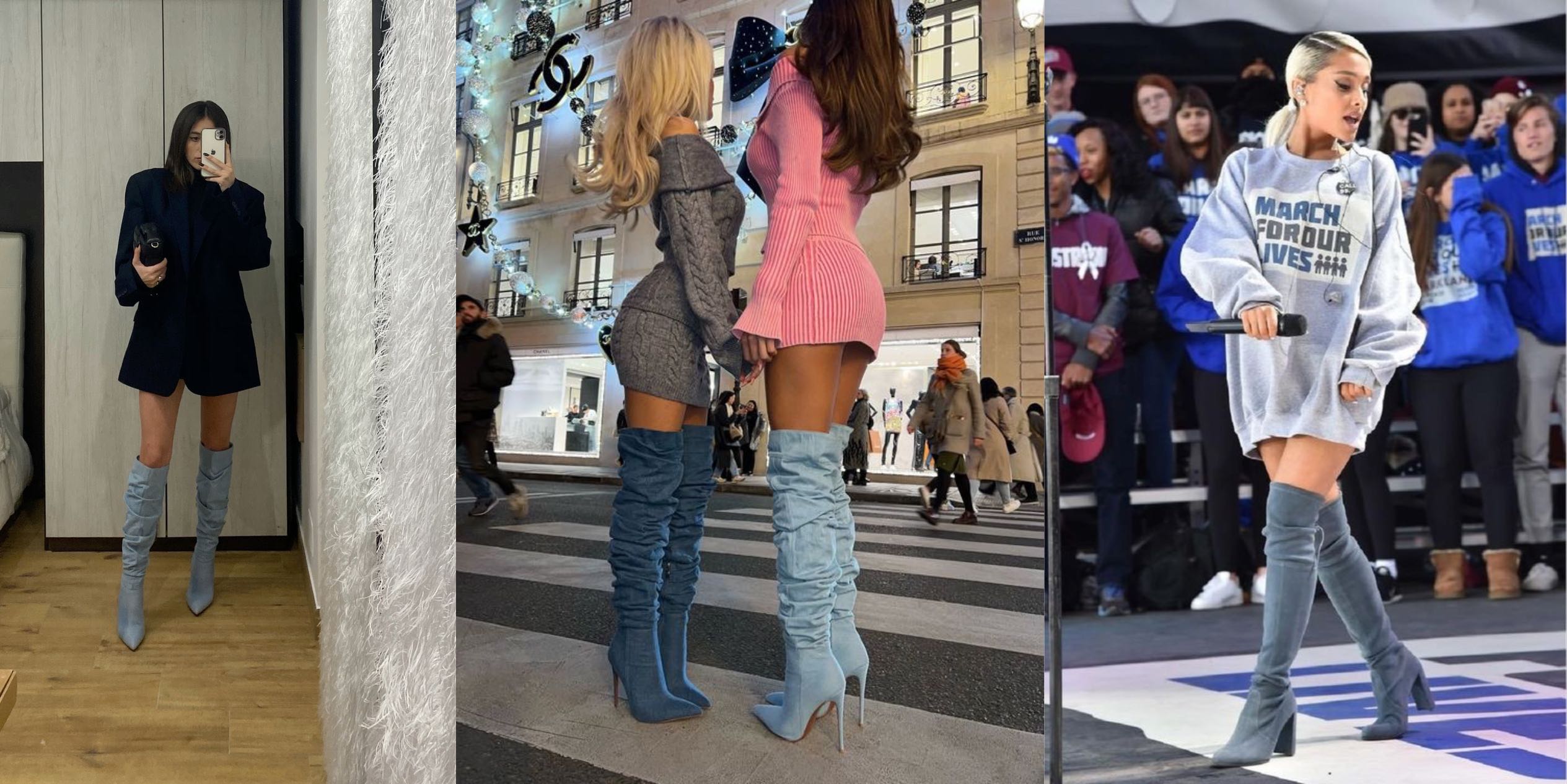 Denim Over the Knee Boots: A Unique Style Statement - Toptrends Guide