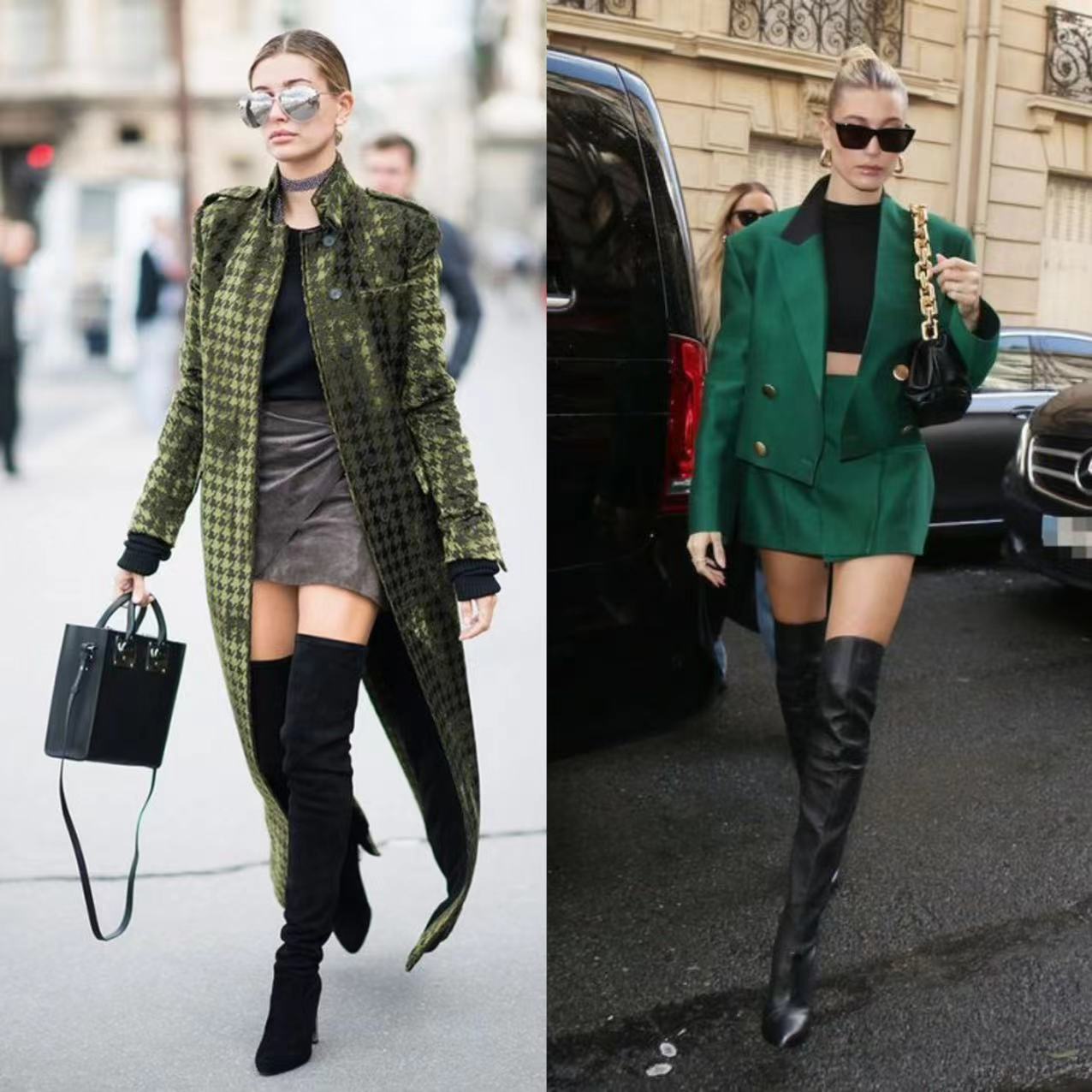 Fall/Winter 2024: 10 Stylish Looks with Black Over the Knee Boots ...